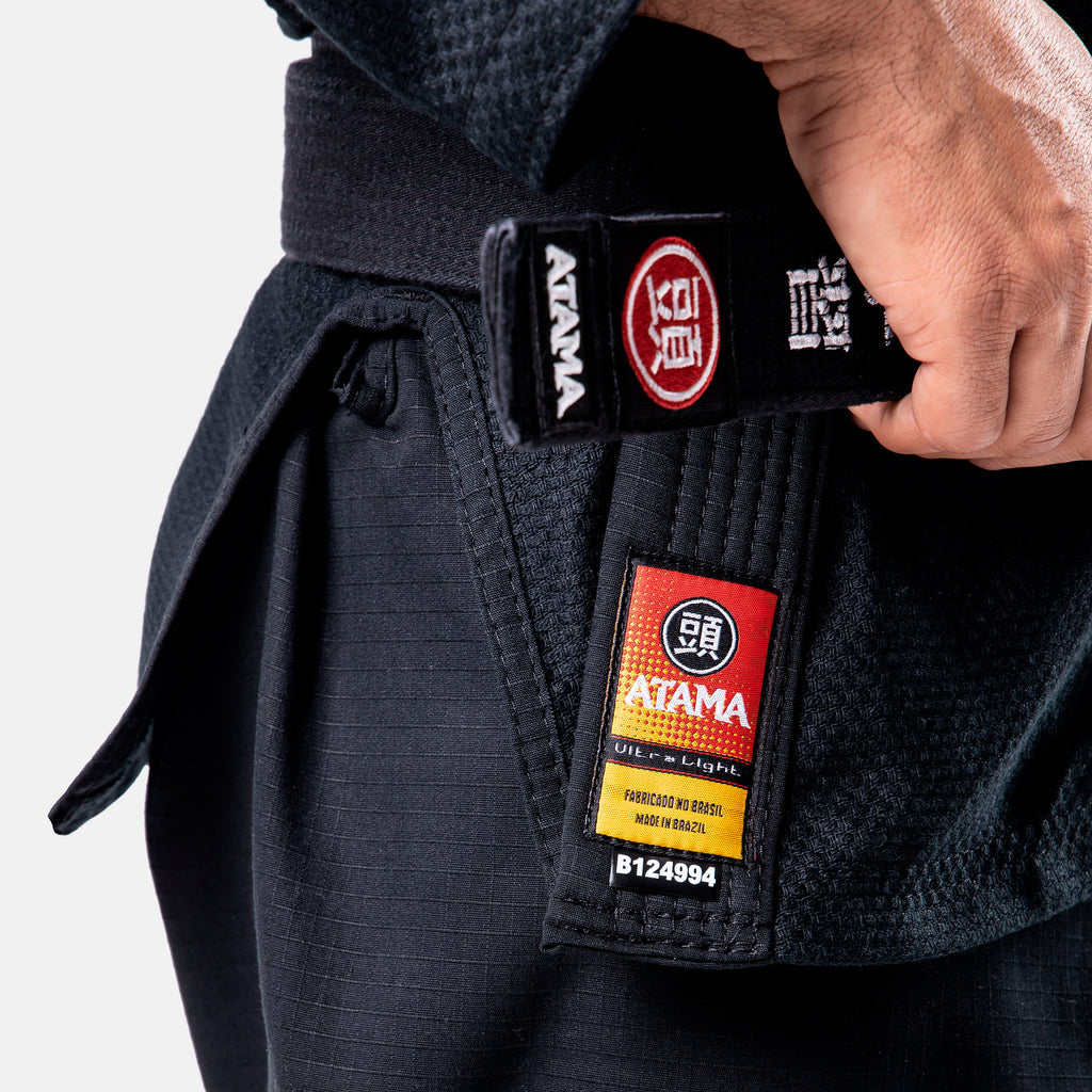 ATAMA BLACK ULTRA LIGHT SUNSET BJJ KIMONO | BJJ GI | ATAMA