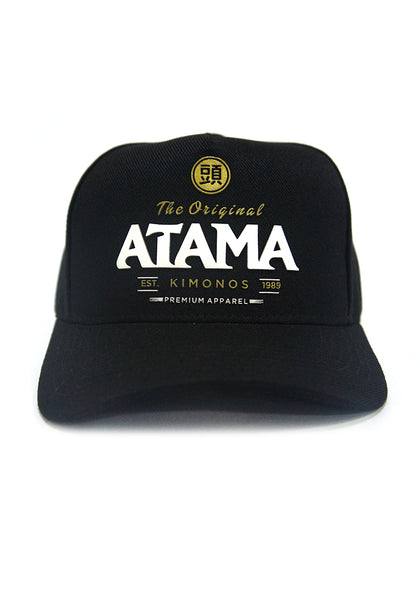 BLACK ATAMA ORIGINAL HAT | ATAMA CAPS | ATAMA EUROPE