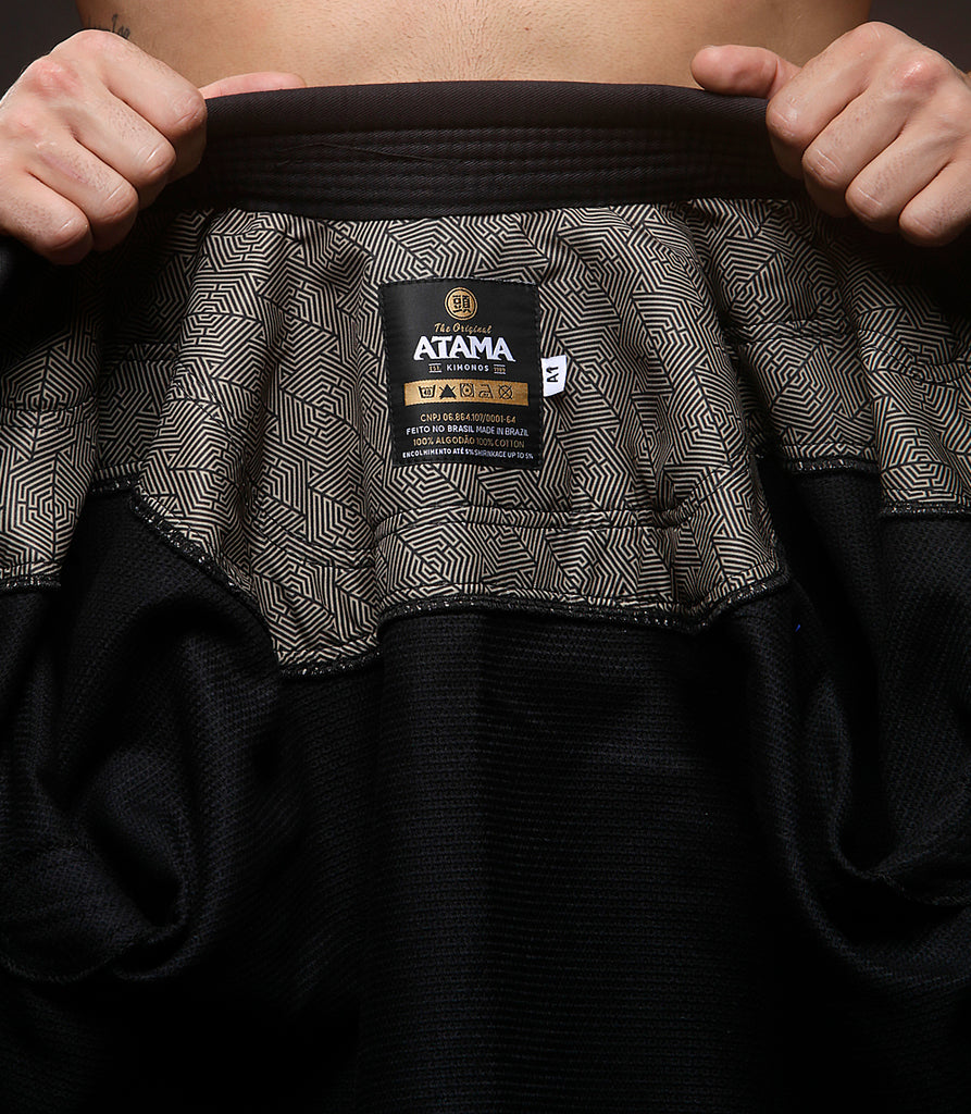 ATAMA BLACK CLASSIC BJJ KIMONO | BJJ GI | ATAMA